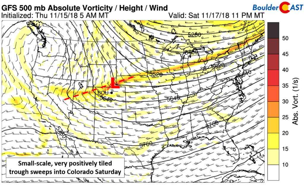 A warm Friday, but turning wintry by early Saturday morning – BoulderCAST