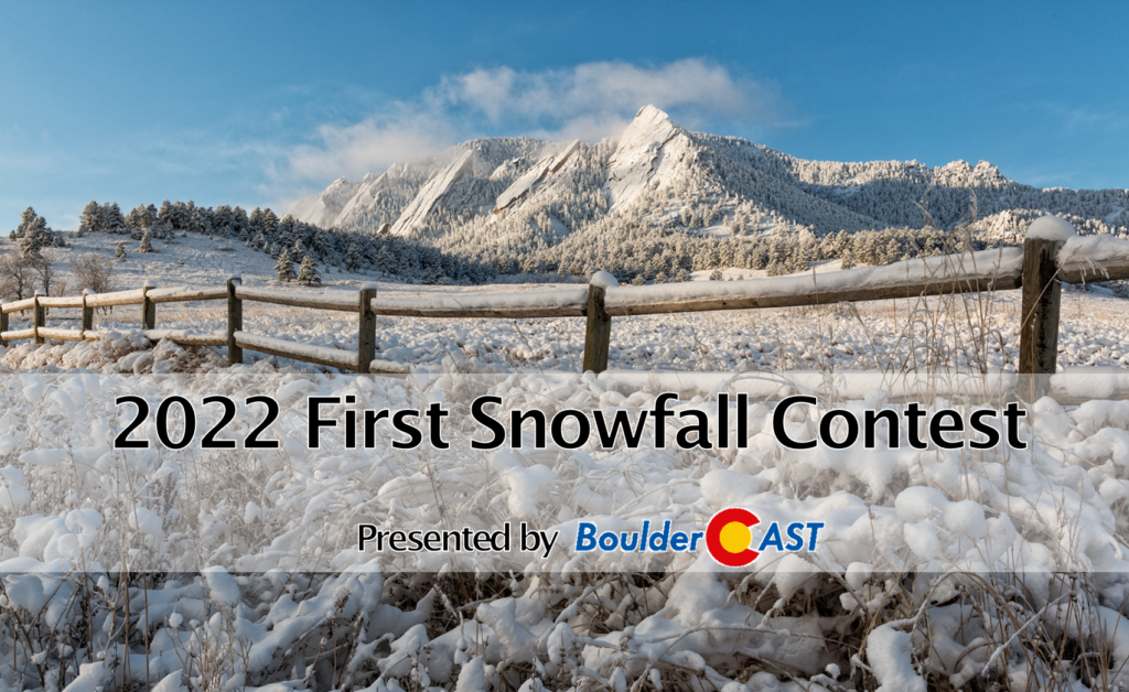 Cooler weather & maybe snow in the extended forecast, plus the entries ...