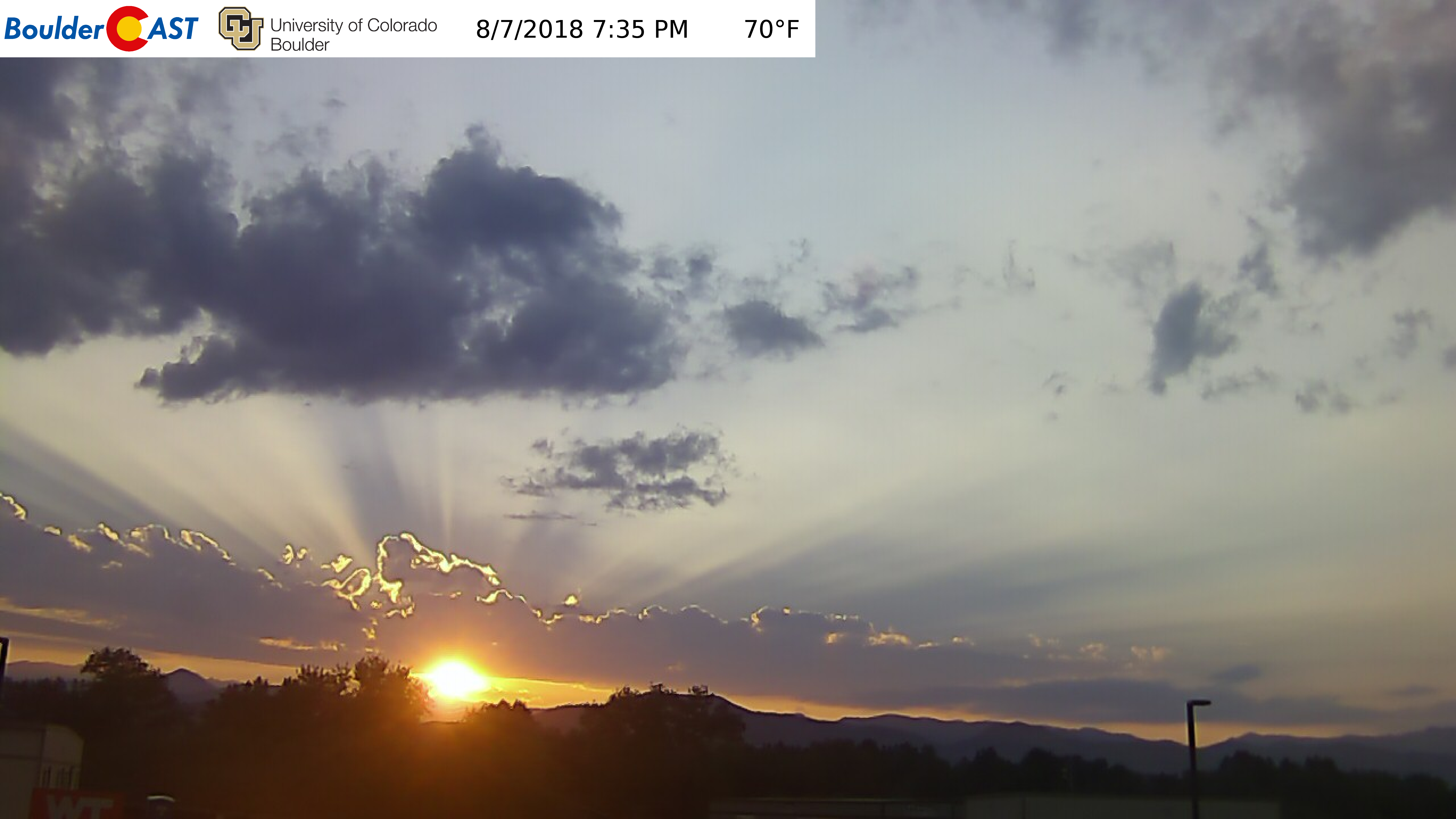 Boulder sunsets are amazing : boulder