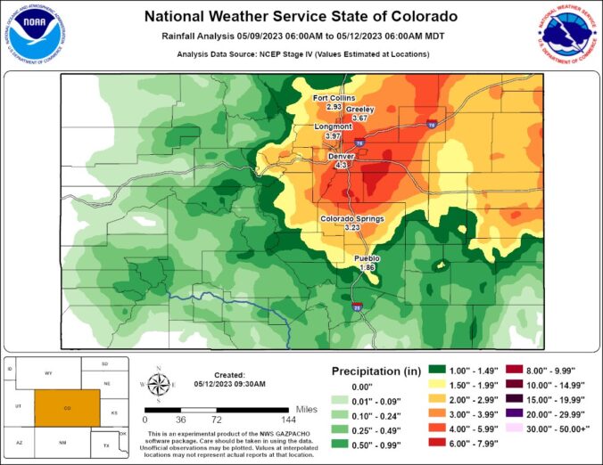 Storm Recap: Plowable hail, tornadoes, Mountain snow, flooding, and the ...