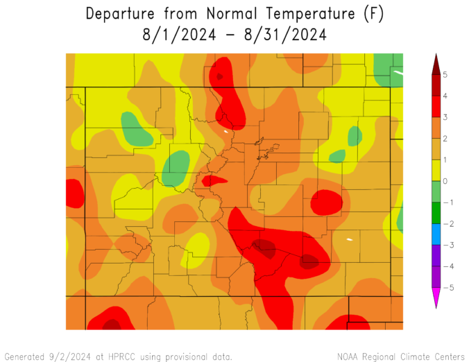 August 2024 Graphical Weather Review: A surprising late-season surge in ...