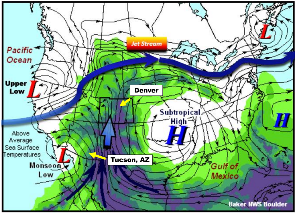 Tracking the arrival of the summer monsoon – BoulderCAST