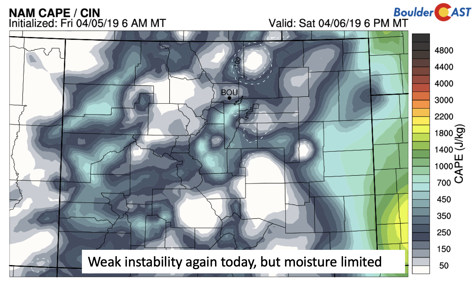 DayCAST: Sat 04/06/19 – BoulderCAST