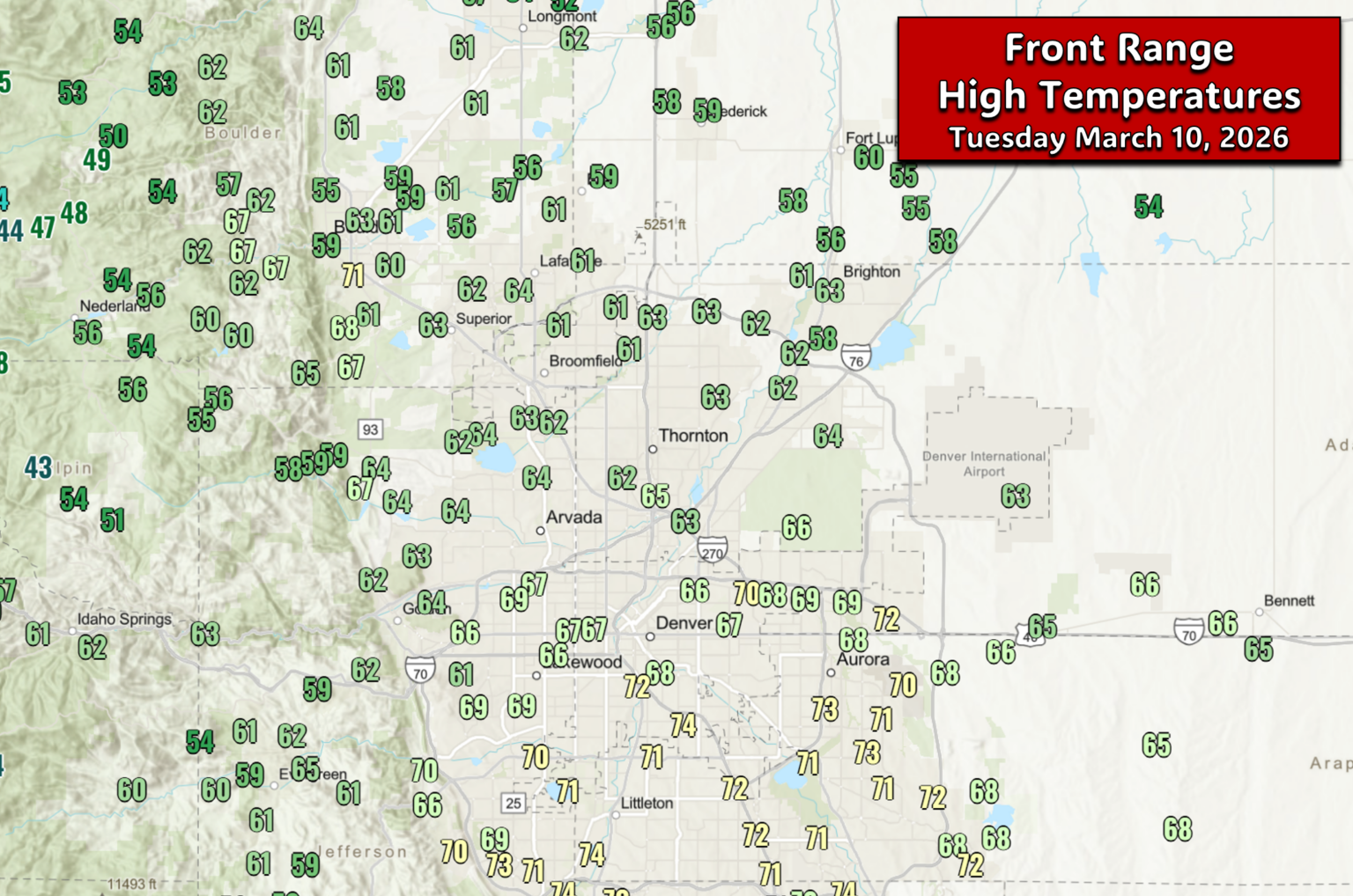 Colorado Forecast Update: Powerful downslope winds, repeated fire ...