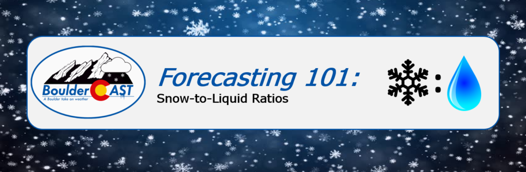 Forecasting 101: What are snow-to-liquid ratios and why do we care ...