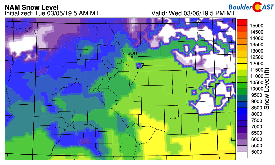 DayCAST: Wed 03/06/19 – BoulderCAST