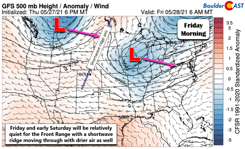Forecast Update: Memorial Day weekend will be SOGGY! – BoulderCAST