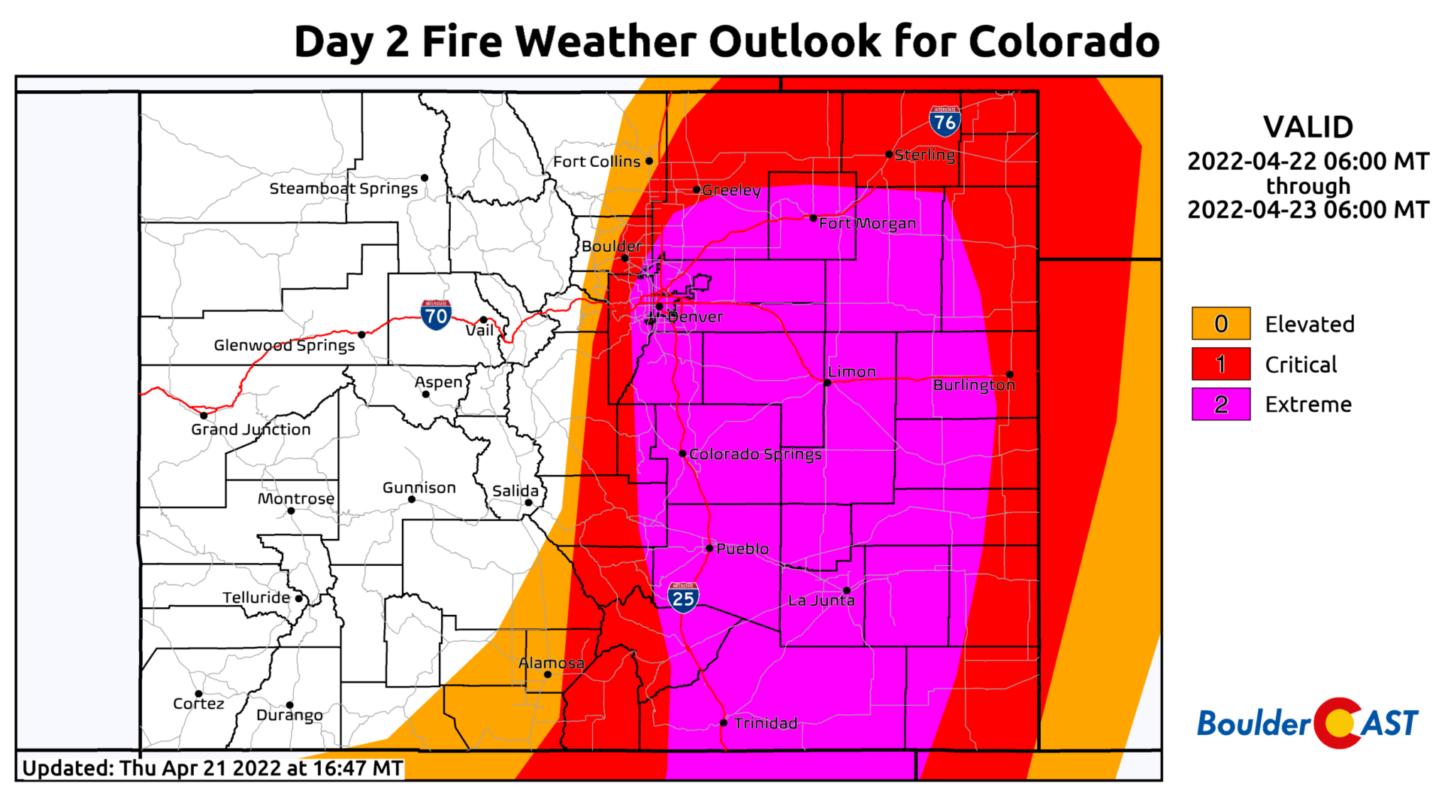 WARNING: A particularly dangerous situation will unfold on Friday with ...