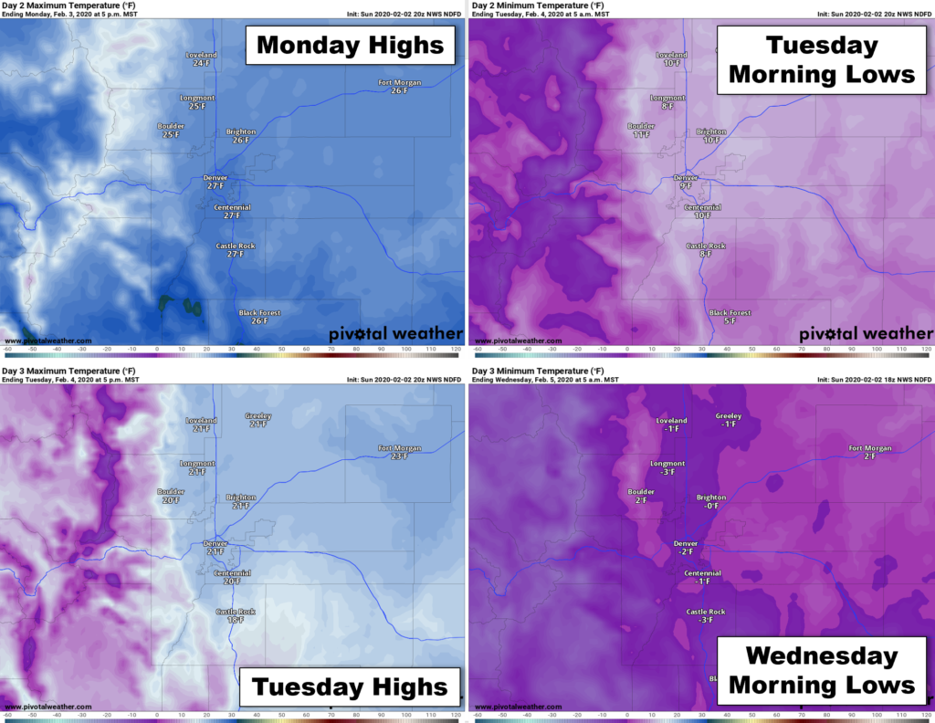 First significant winter storm of 2020 is taking aim on Front Range ...
