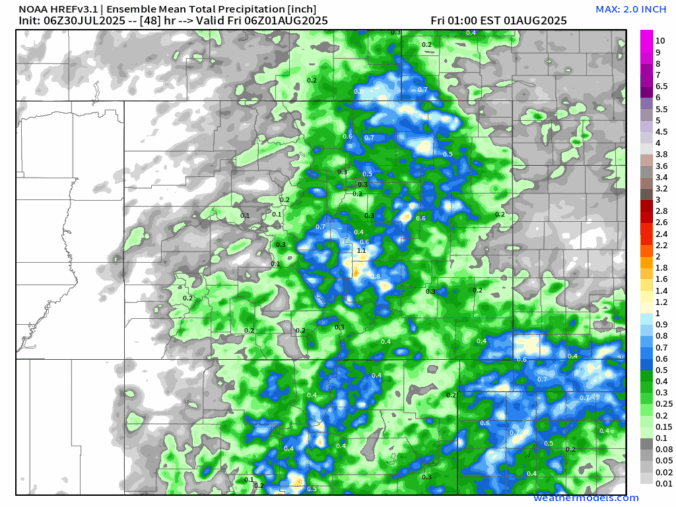 Forecast Update: A busy rest of the week with potential flash flooding ...