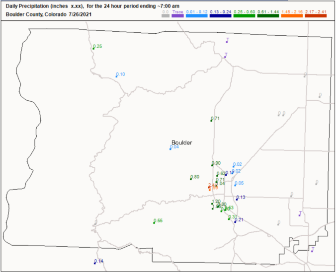 This week in Colorado weather: July 26, 2021 – BoulderCAST