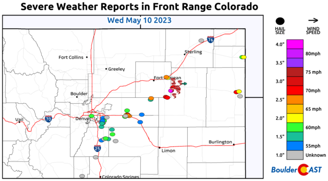 Storm Recap: Plowable hail, tornadoes, Mountain snow, flooding, and the ...