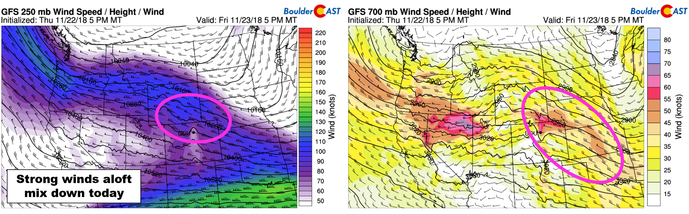 DayCAST: Fri 11/23/18 – BoulderCAST